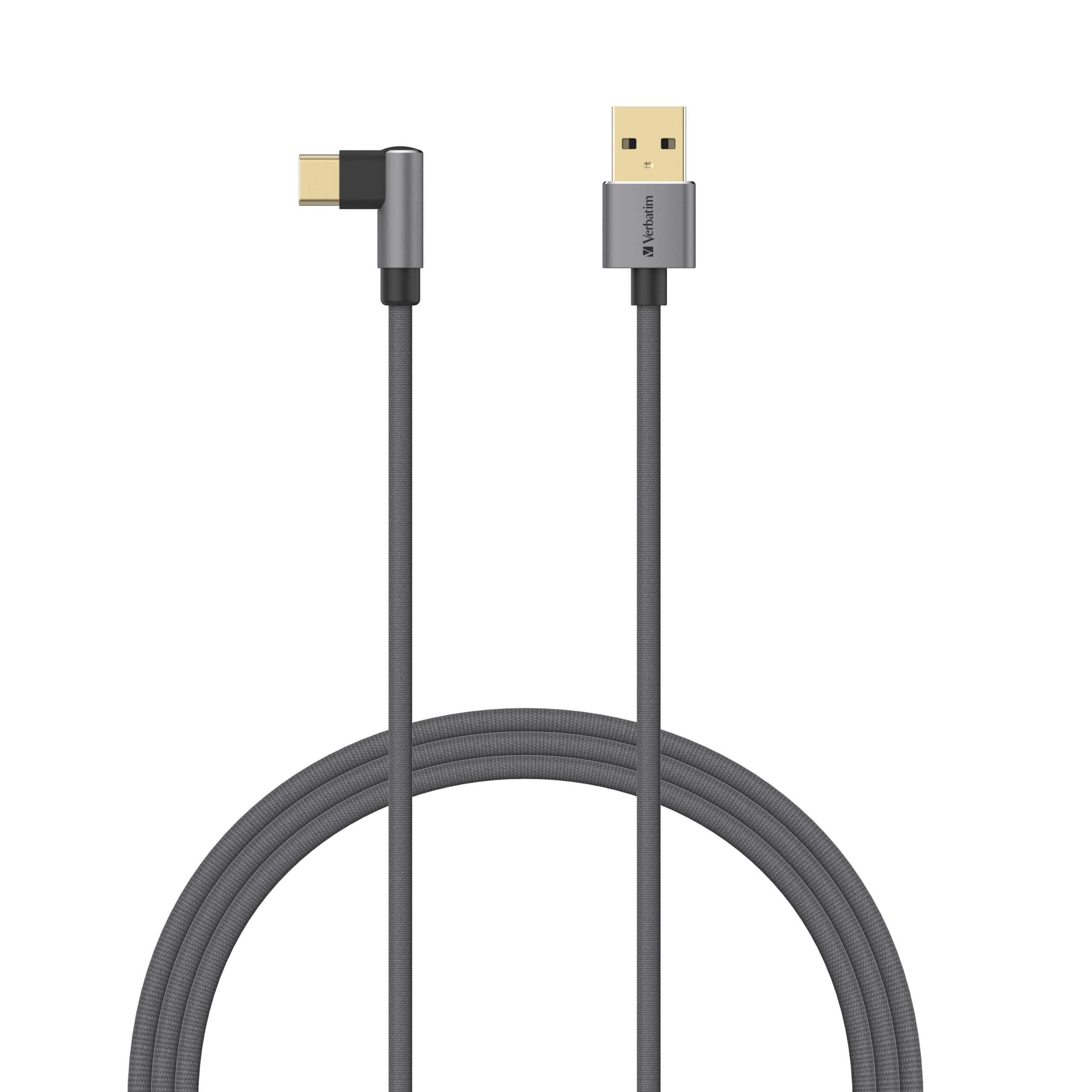 L-Shaped Type C to USB-A Cable (120cm) - Verbatim Hong Kong L-Shaped Type C to USB-A Cable (120cm) - Verbatim Hong Kong
