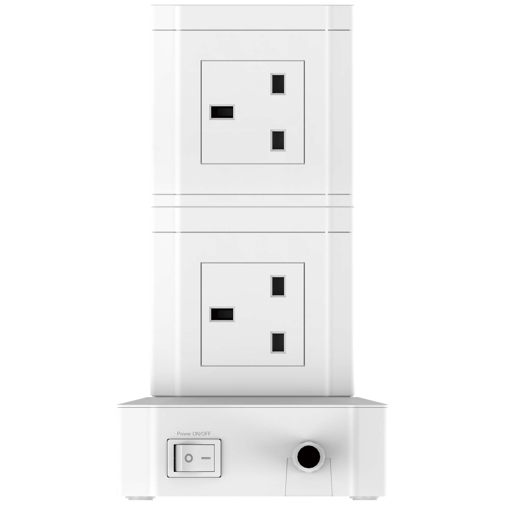 8 AC Outlet + 8 Port 100W PD & QC 3.0 Power Strip - Verbatim Hong Kong