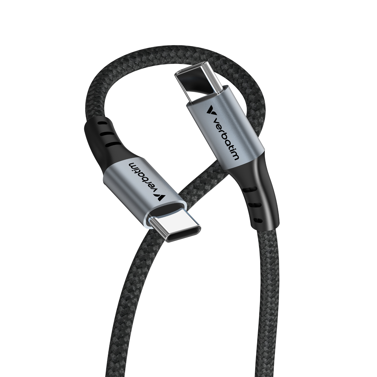 Sync & Charge Cable 100W USB-C to USB-C (SCC2-CC100) - Verbatim Hong Kong