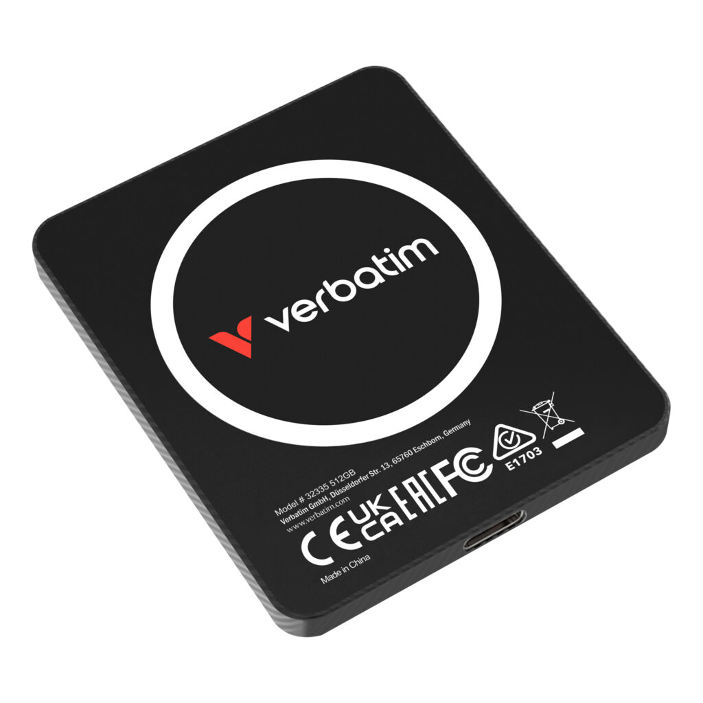 SnapBack Ultra Slim Magnetic External SSD - Verbatim Hong Kong