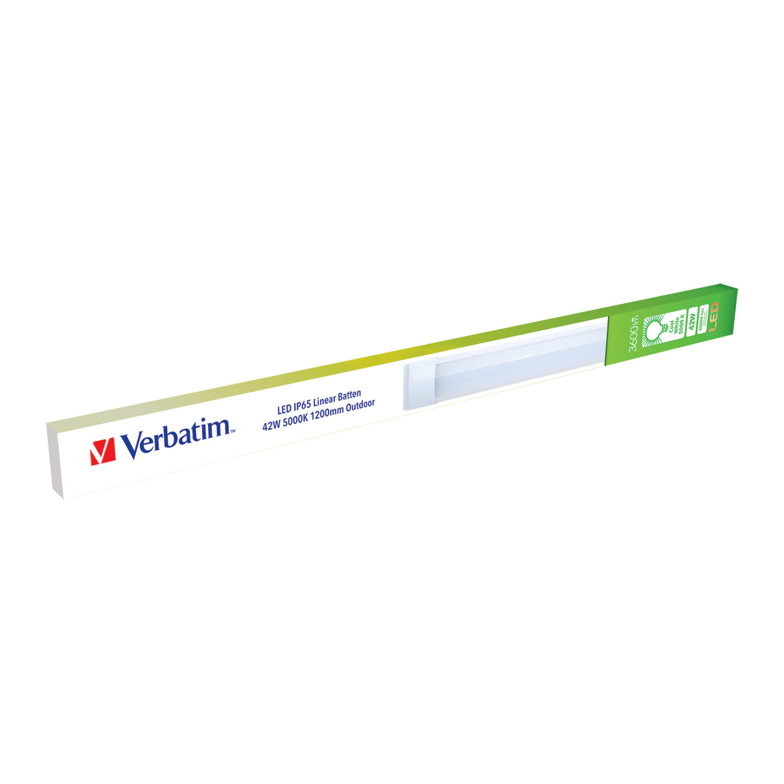 Verbatim Outdoor Integrated LED Batten 42W IP65 - Verbatim Singapore