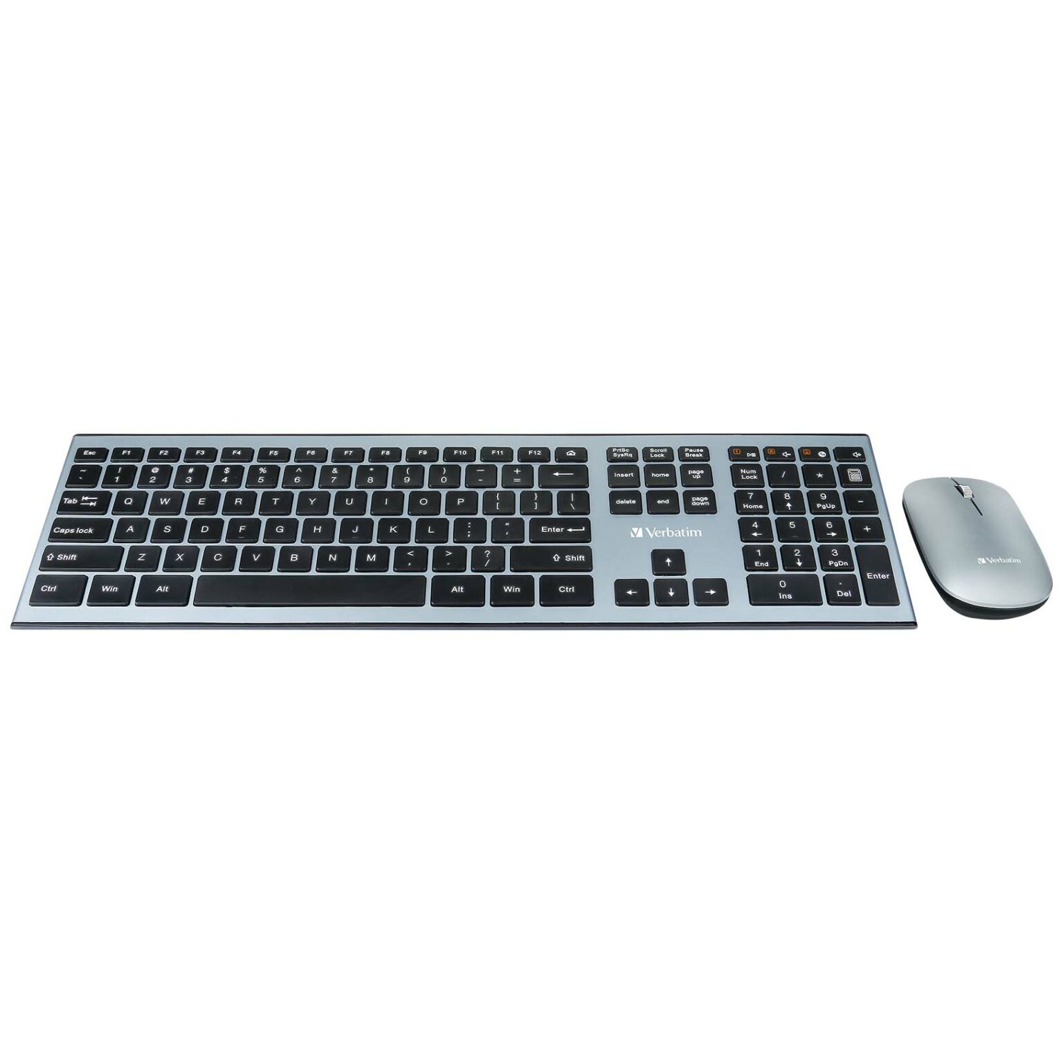 Silent Wireless Keyboard & Mouse Combo - Verbatim Singapore