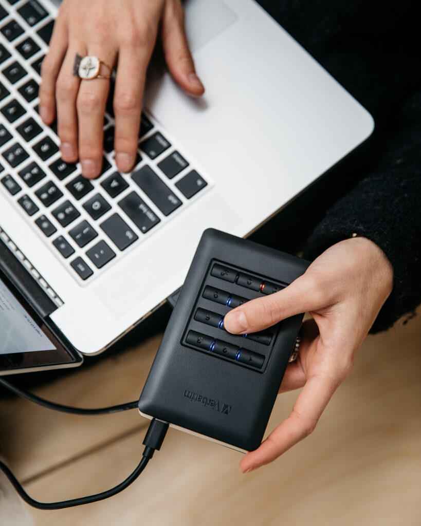 Store 'n' Go Secure Portable HDD with Keypad Access - Verbatim Singapore