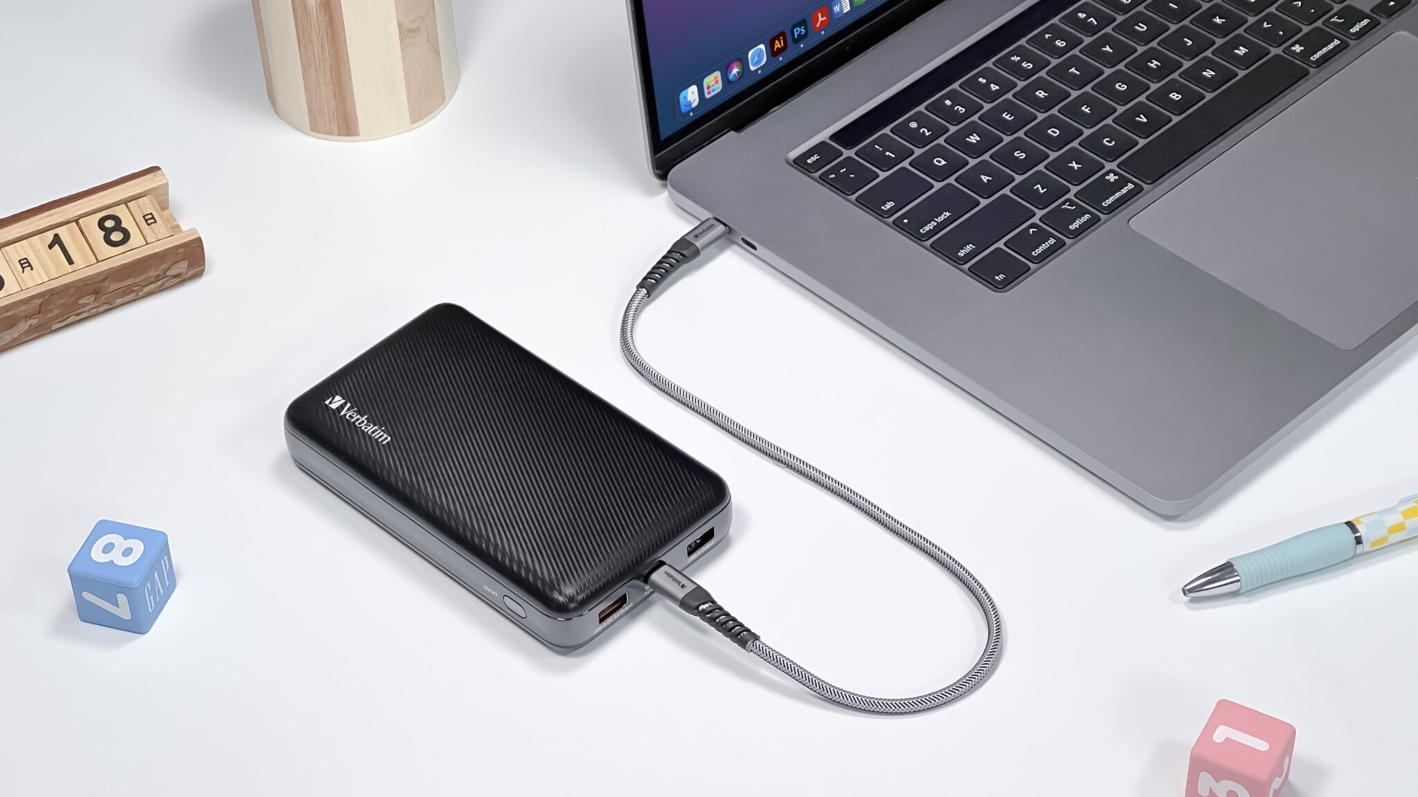 20000mAh 100W PD & QC 3.0 Power Pack - Verbatim Singapore