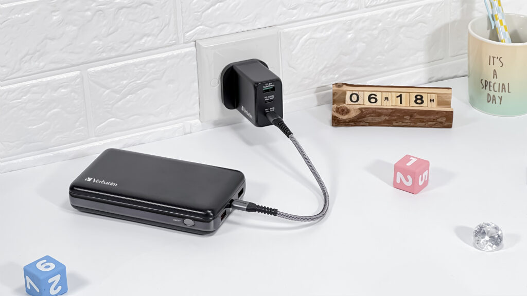 20000mAh 100W PD & QC 3.0 Power Pack - Verbatim Singapore