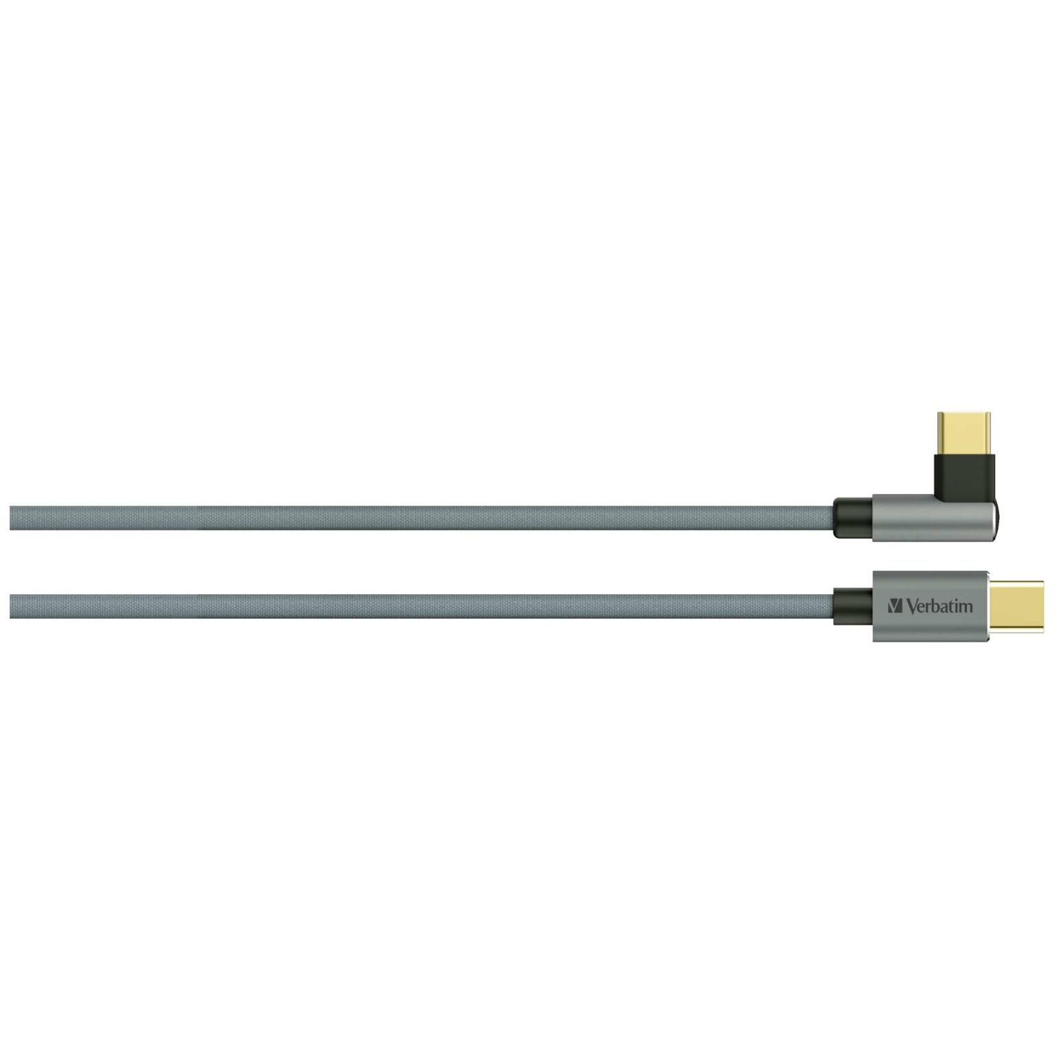 L-Shaped Type C to Type C Cable (120cm) - Verbatim Singapore L-Shaped Type C to Type C Cable (120cm) - Verbatim Singapore