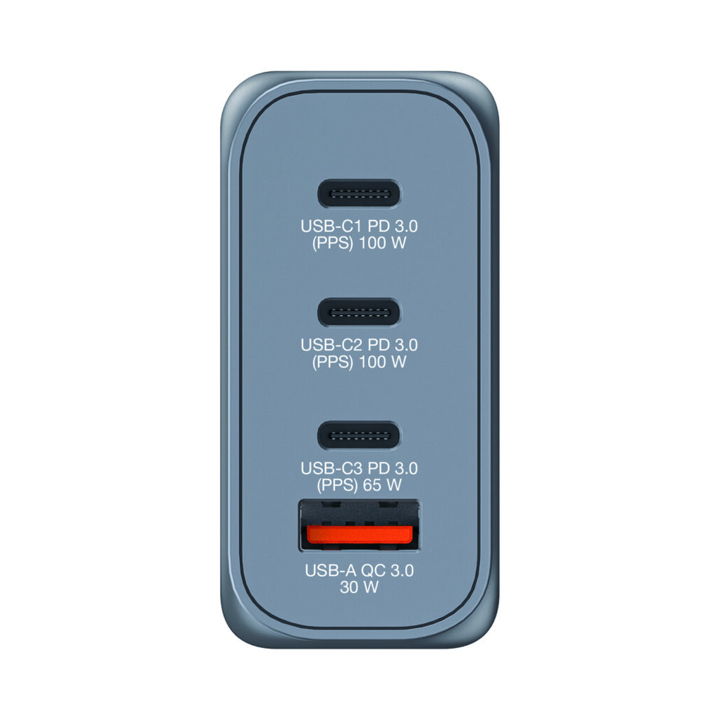 4-Port 100W GaN Charger (GNC-100) - Verbatim Singapore