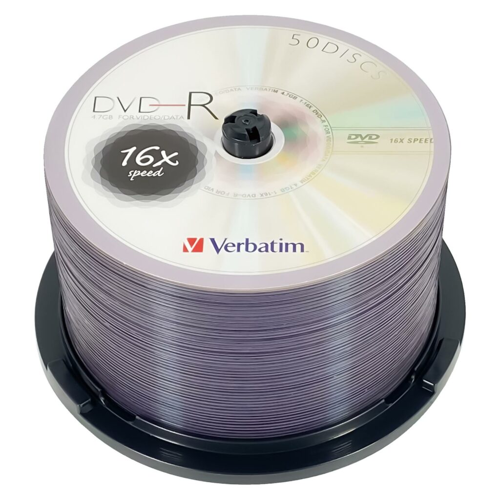 DVD-R 4.7GB 16X SAKURA 50pk Spindle - Verbatim China